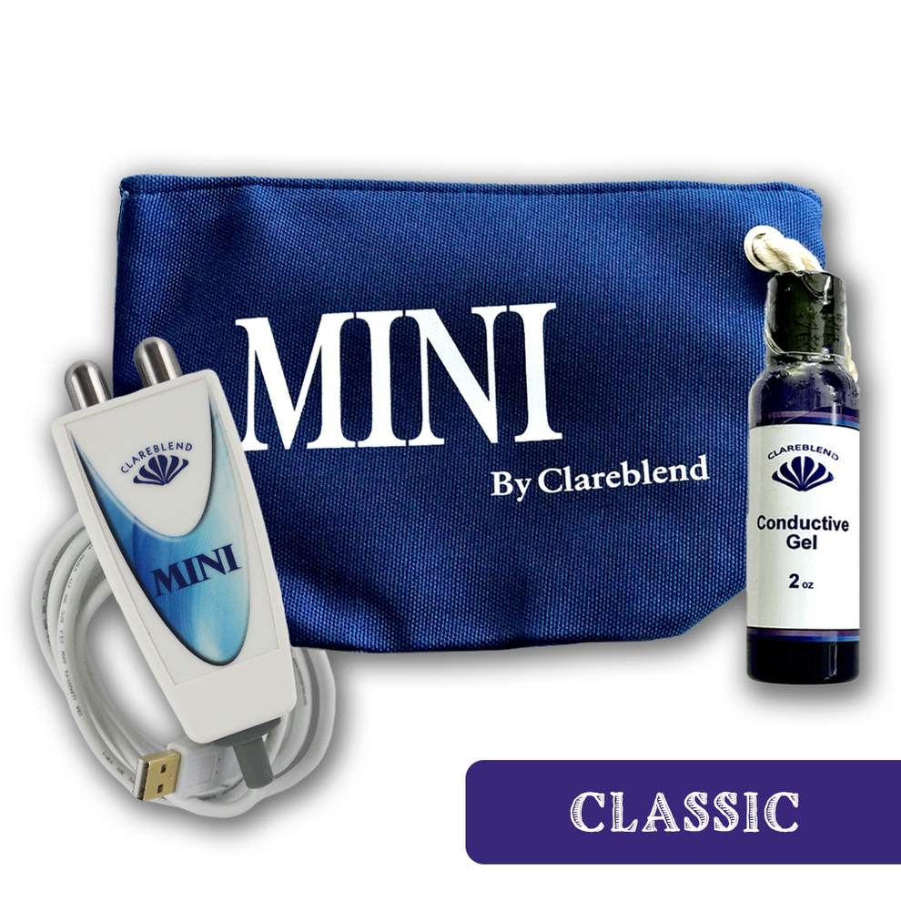 Clareblend MINI Microcurrent Facial System – Revival Cleanse